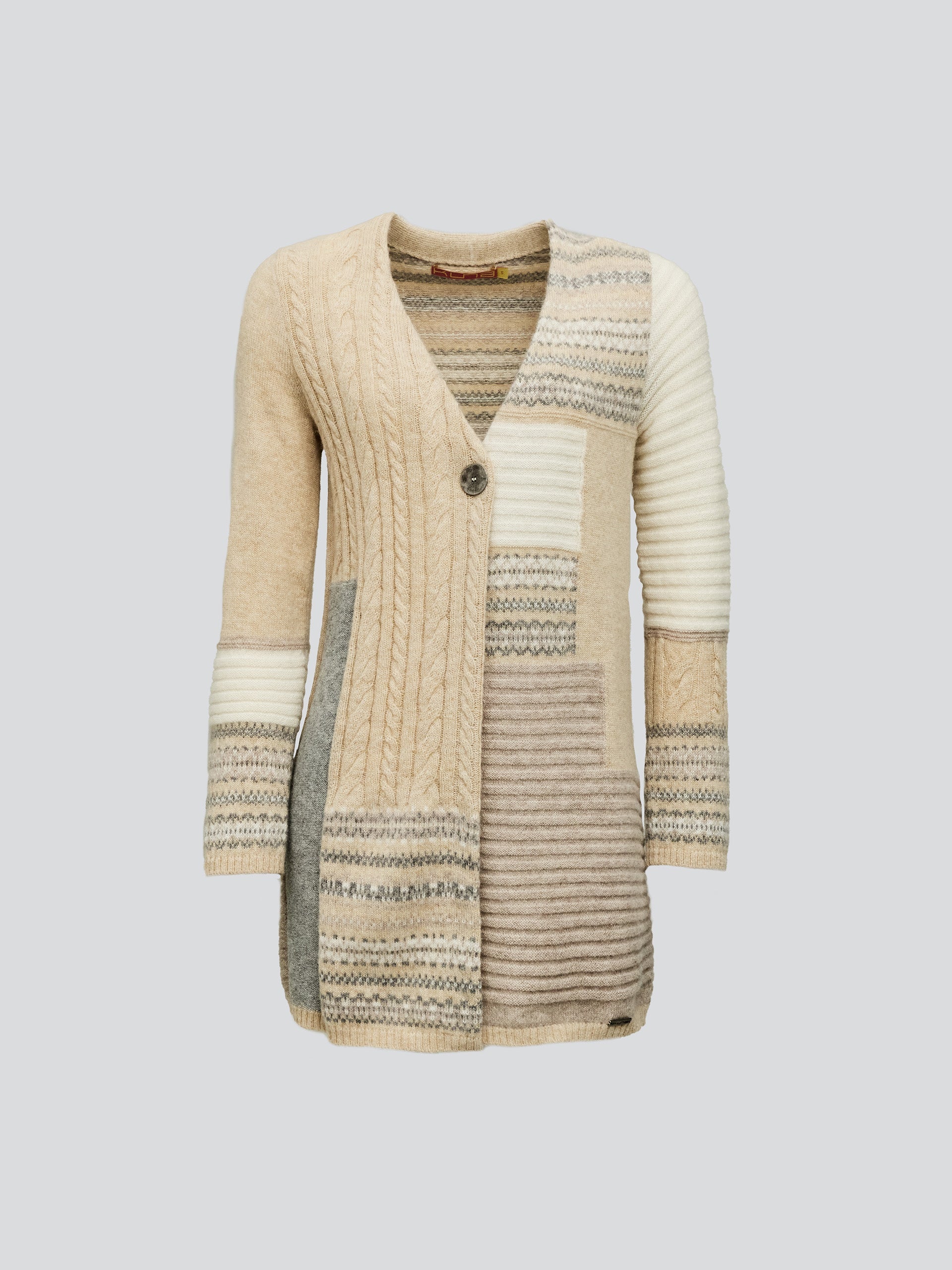 Cárdigan Ysadora De Baby Alpaca Color Beige