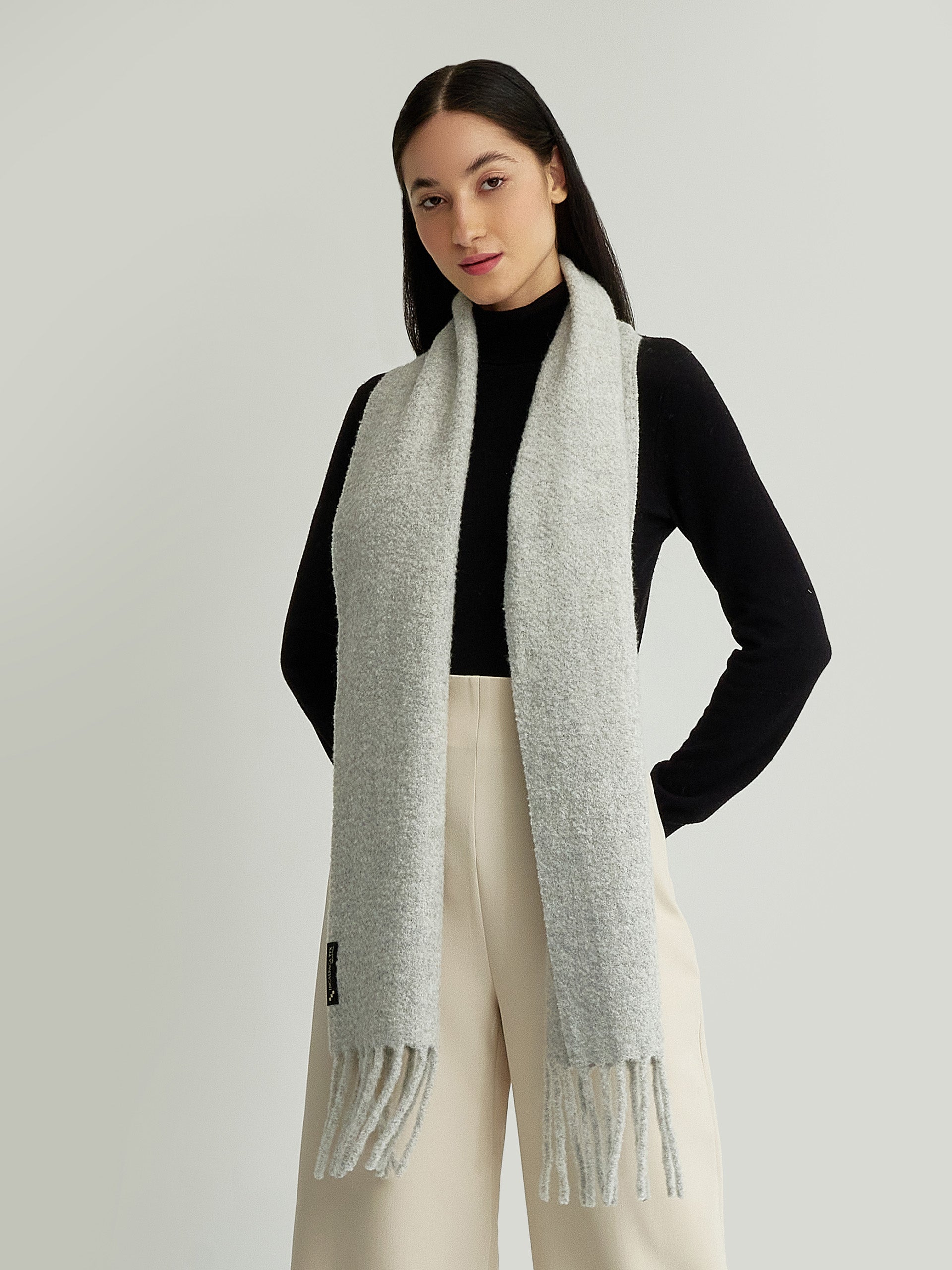 Chalina Yamileth De Baby Alpaca & Lana Color Gris
